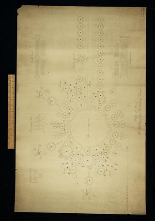The general plan of Mr. Babbage's Great Calculating Engine. Arrangement ...
