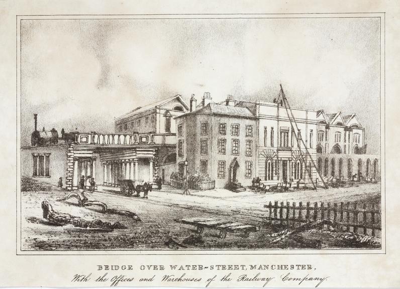 Bridge over Water-Street, Manchester | Science Museum Group Collection