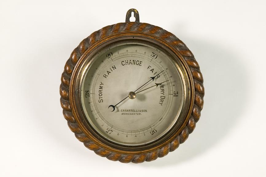 Circular Aneroid Barometer | Science Museum Group Collection