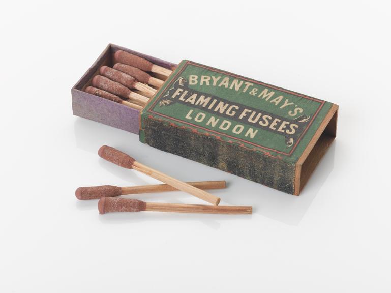 Bryant & May ‘Flaming Fusee’ matches for cigars and pipes, London ...