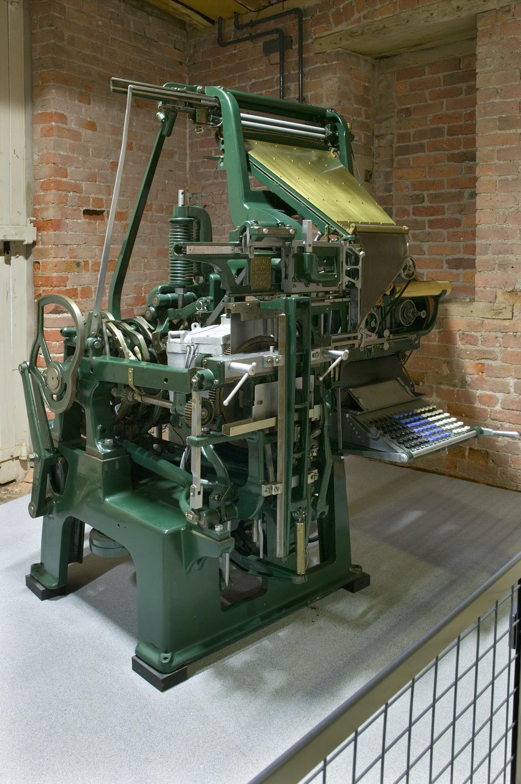 Linecasting machine | Science Museum Group Collection