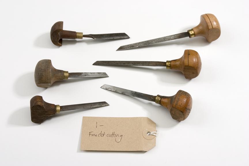 Printer's engravers tools | Science Museum Group Collection