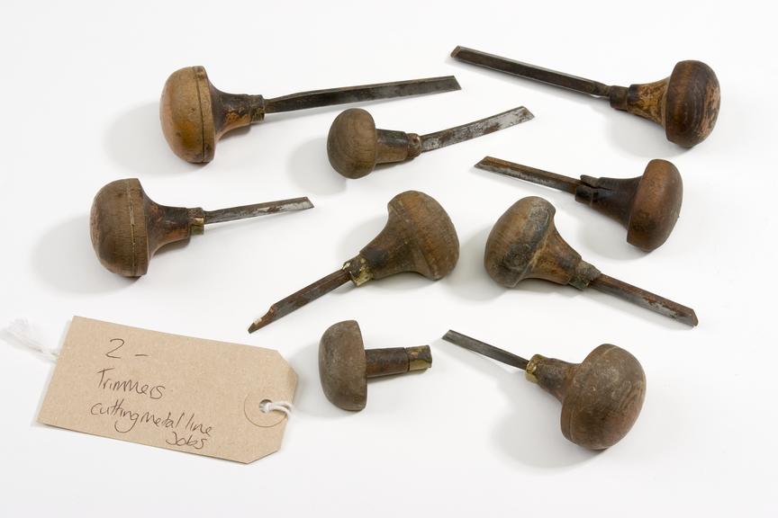 Printer's engravers tools | Science Museum Group Collection