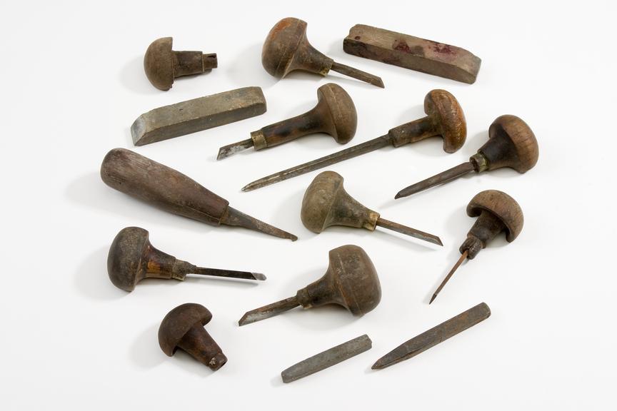 Printer's engravers tools | Science Museum Group Collection