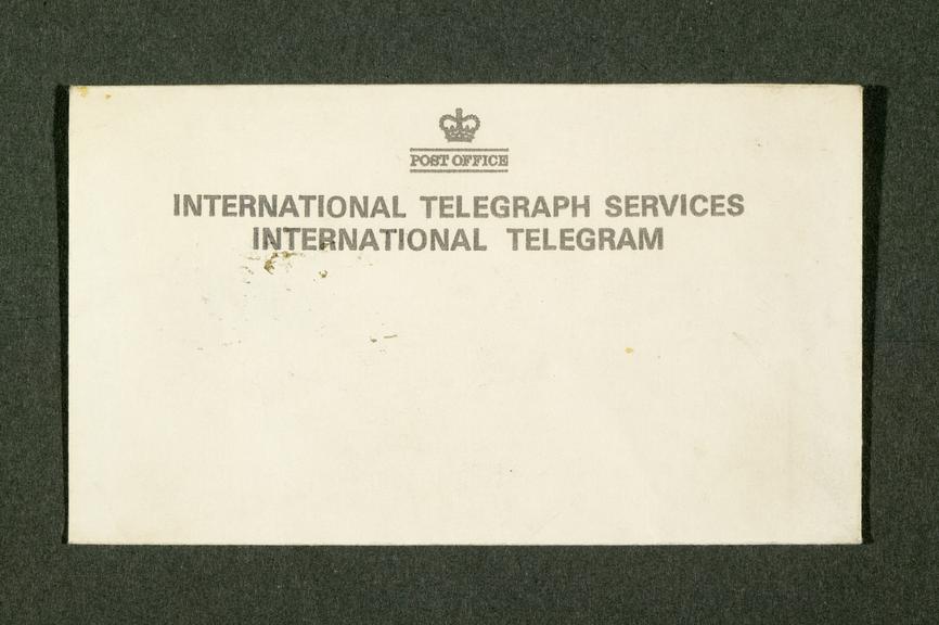 Collection of Post Office Telegram and Telephone Papers | Science ...
