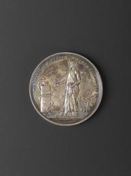 Medal given as a prize for pathology at the Medical College for Women ...