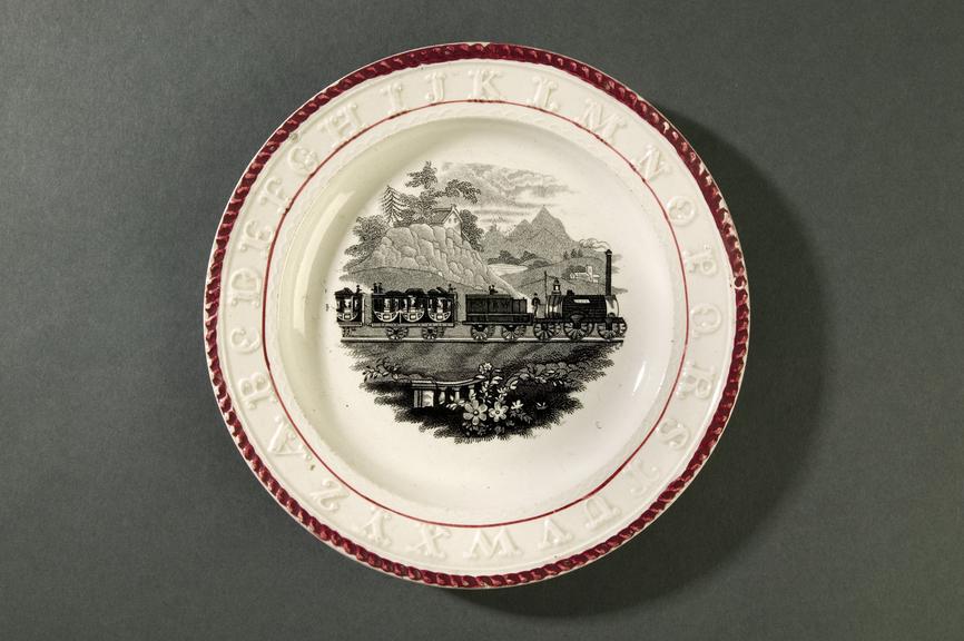 Railway Commemorative Plate | Science Museum Group Collection