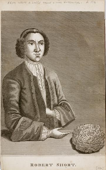 Robert Short with his 'stone' | Science Museum Group Collection