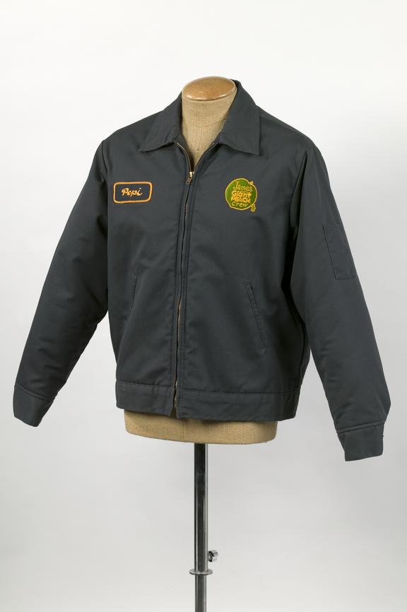 Crew jacket worn by Paul Berry on the set of the 1996 Disney stop ...