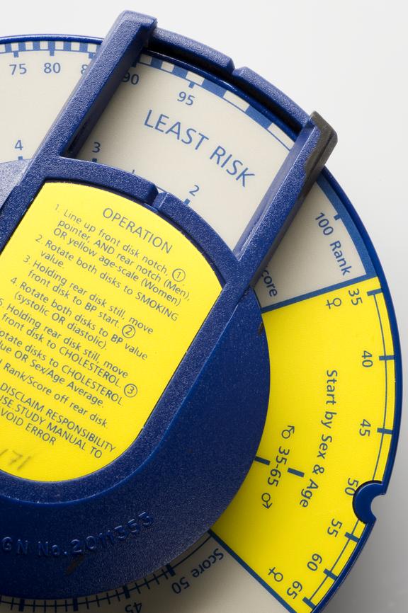 Dundee Coronary Risk-Disk, Dundee, Scotland 1993 | Science Museum Group ...