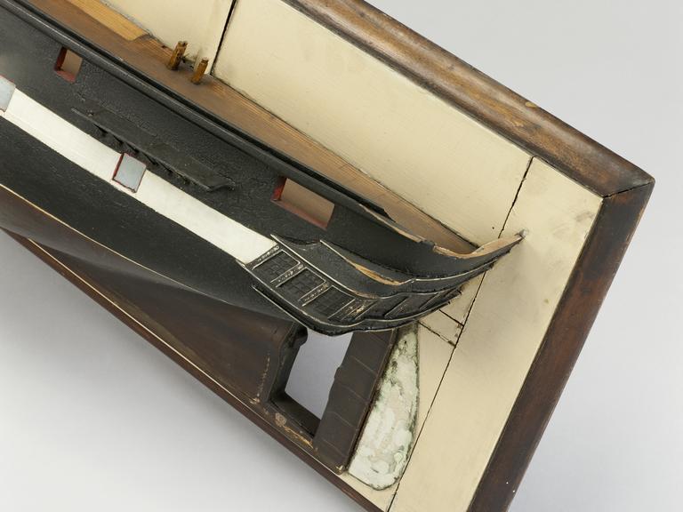 half block model of H.M.S. "Diadem" | Science Museum Group Collection