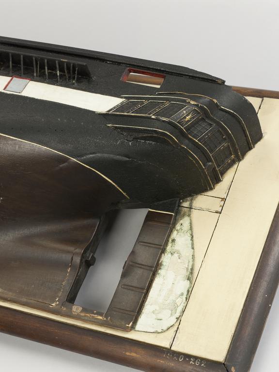 half block model of H.M.S. "Diadem" | Science Museum Group Collection