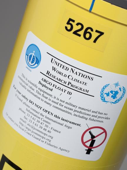 APEX Autonomous Drifting Profiler, or Argo float, 2010 | Science Museum ...