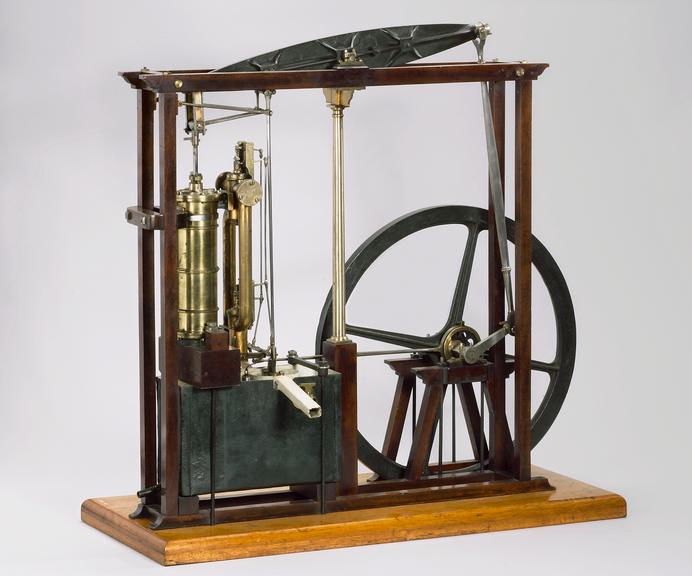 Model of Rotative Beam Engine by William Tongue, c. 1804 | Science ...