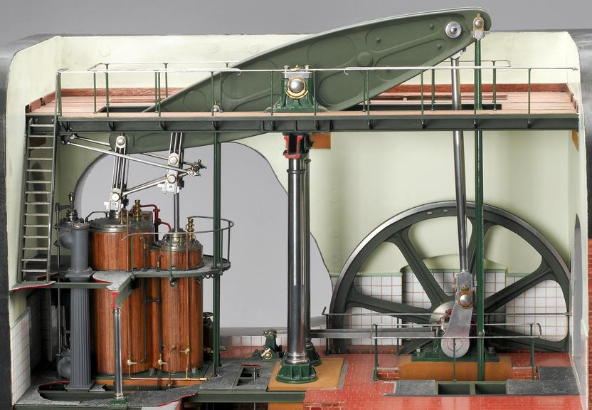 Rotative Compound Beam Engine, 1881 | Science Museum Group Collection