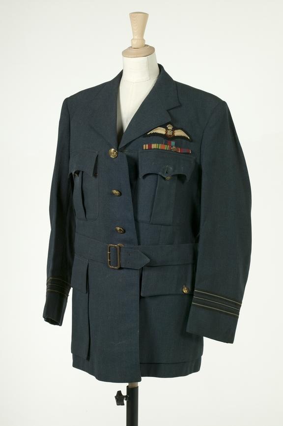RAF Officer's No 1 Dress uniform jacket and belt | Science Museum Group ...