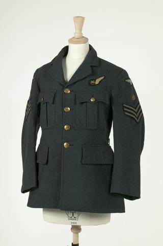RAF No 1 Dress Flight Sergeant's jacket c.1947 | Science Museum Group ...