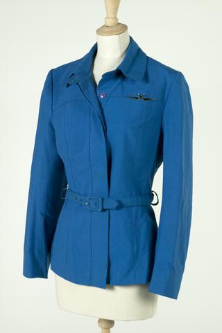 Wardair female cabin crew uniform jacket | Science Museum Group Collection