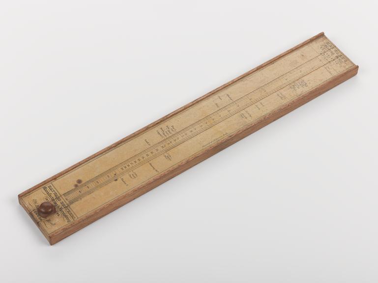 Sliding Scale of Equivalents for Weights | Science Museum Group Collection
