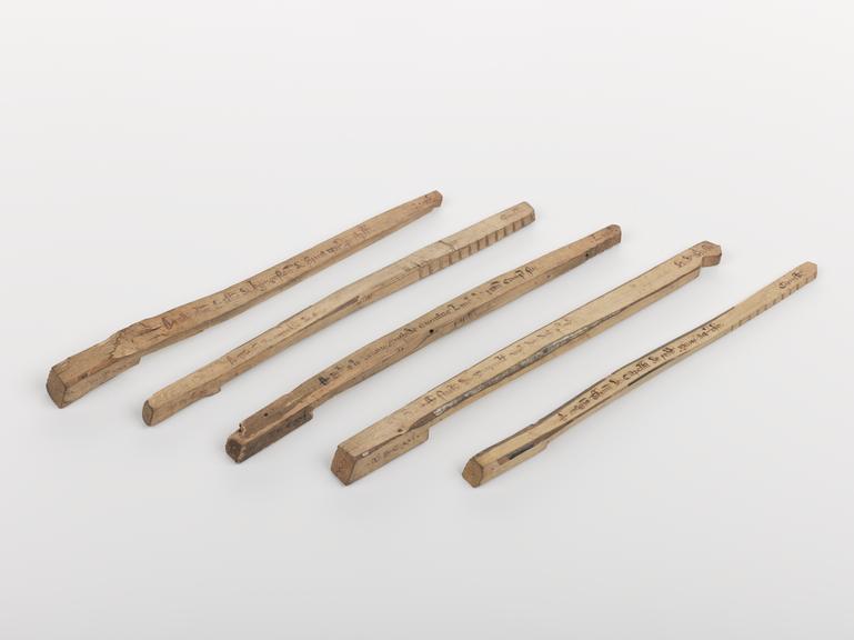 Medieval Exchequer Tally Sticks | Science Museum Group Collection