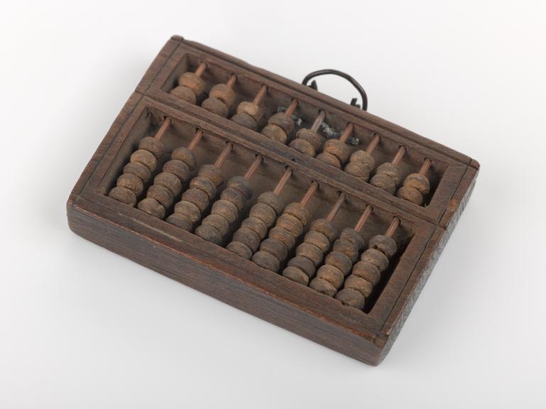Miniature Abacus in wood | Science Museum Group Collection