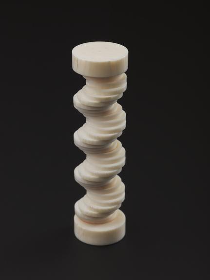 Ivory single helix specimen | Science Museum Group Collection