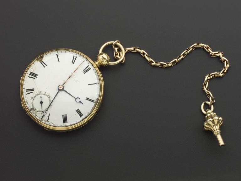 18-carat gold openface lever pocket watch signed 'VULLIAMY | Science ...