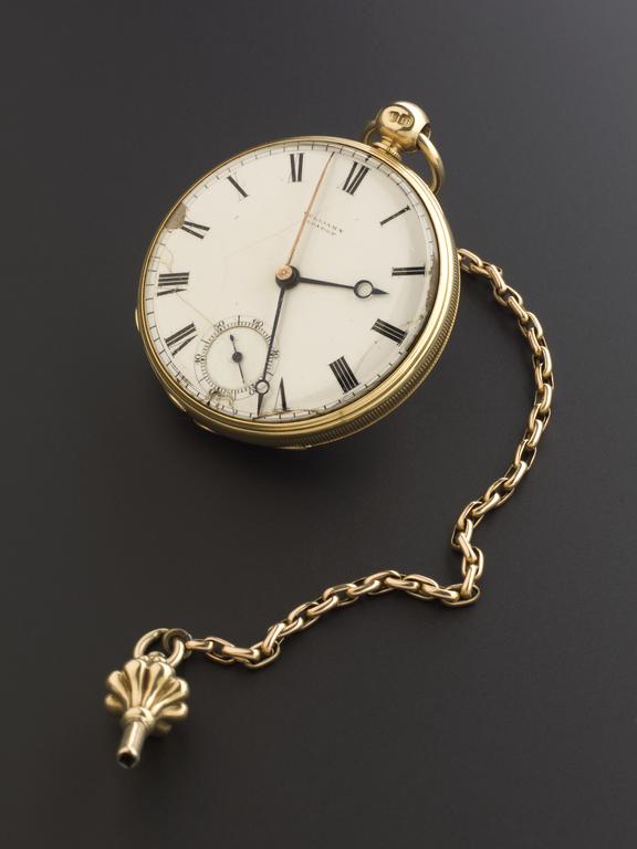18-carat gold openface lever pocket watch signed 'VULLIAMY | Science ...