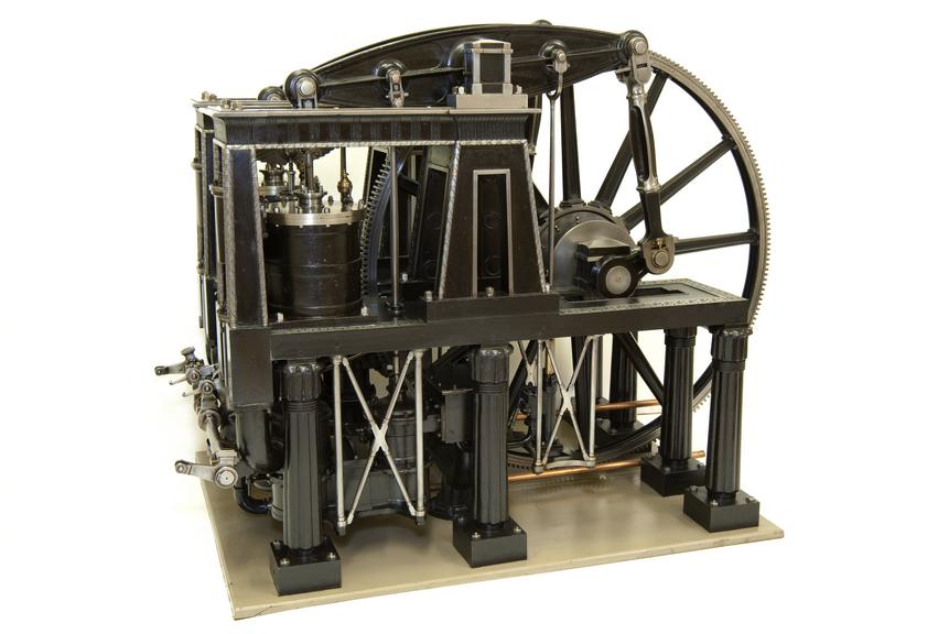 Double beam engine model | Science Museum Group Collection
