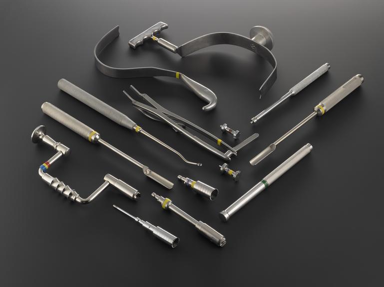 Nine instruments for spinal surgery | Science Museum Group Collection