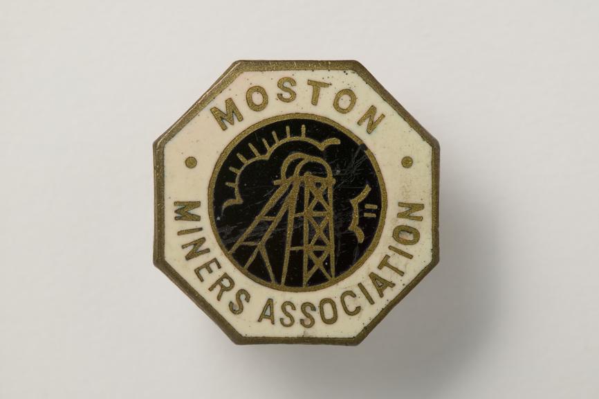 Lapel badge issued by the Most | Science Museum Group Collection