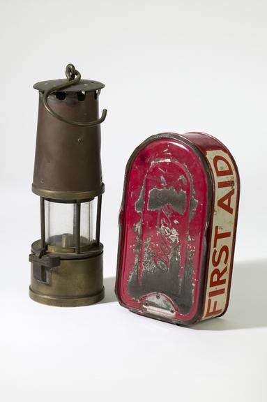 Coal miner's oil safety lamp | Science Museum Group Collection