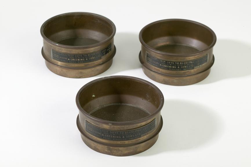 250 micron sieve in three layers | Science Museum Group Collection