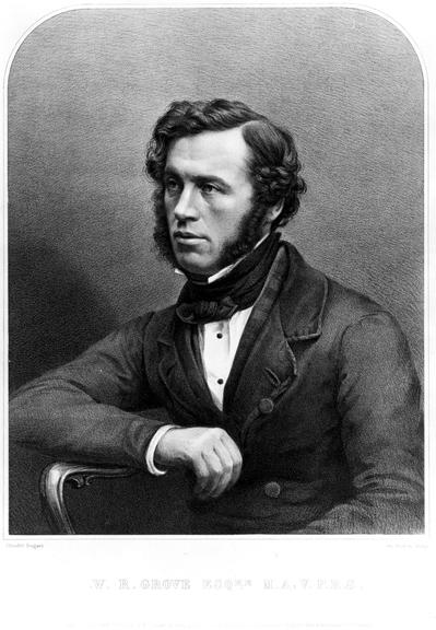 Sir William Robert Grove (1811-1896): Lithograph by Bosley | Science ...