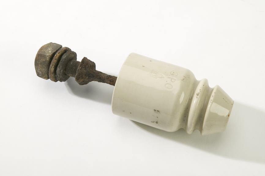 Overhead Telephone Cable Bracket | Science Museum Group Collection
