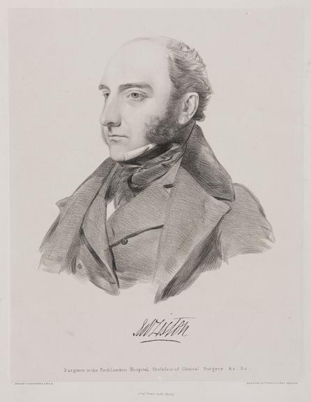 Portrait lithograph. R Liston | Science Museum Group Collection