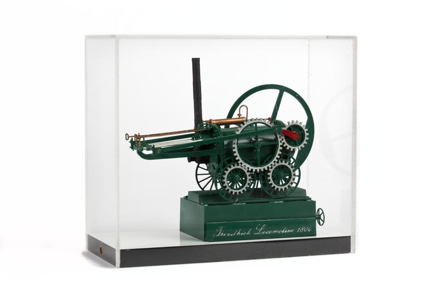 Airfix model of the steam locomotive 'Penydarren'. | Science Museum ...