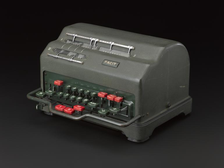 FACIT electrical calculating machine model ESA-O | Science Museum Group ...