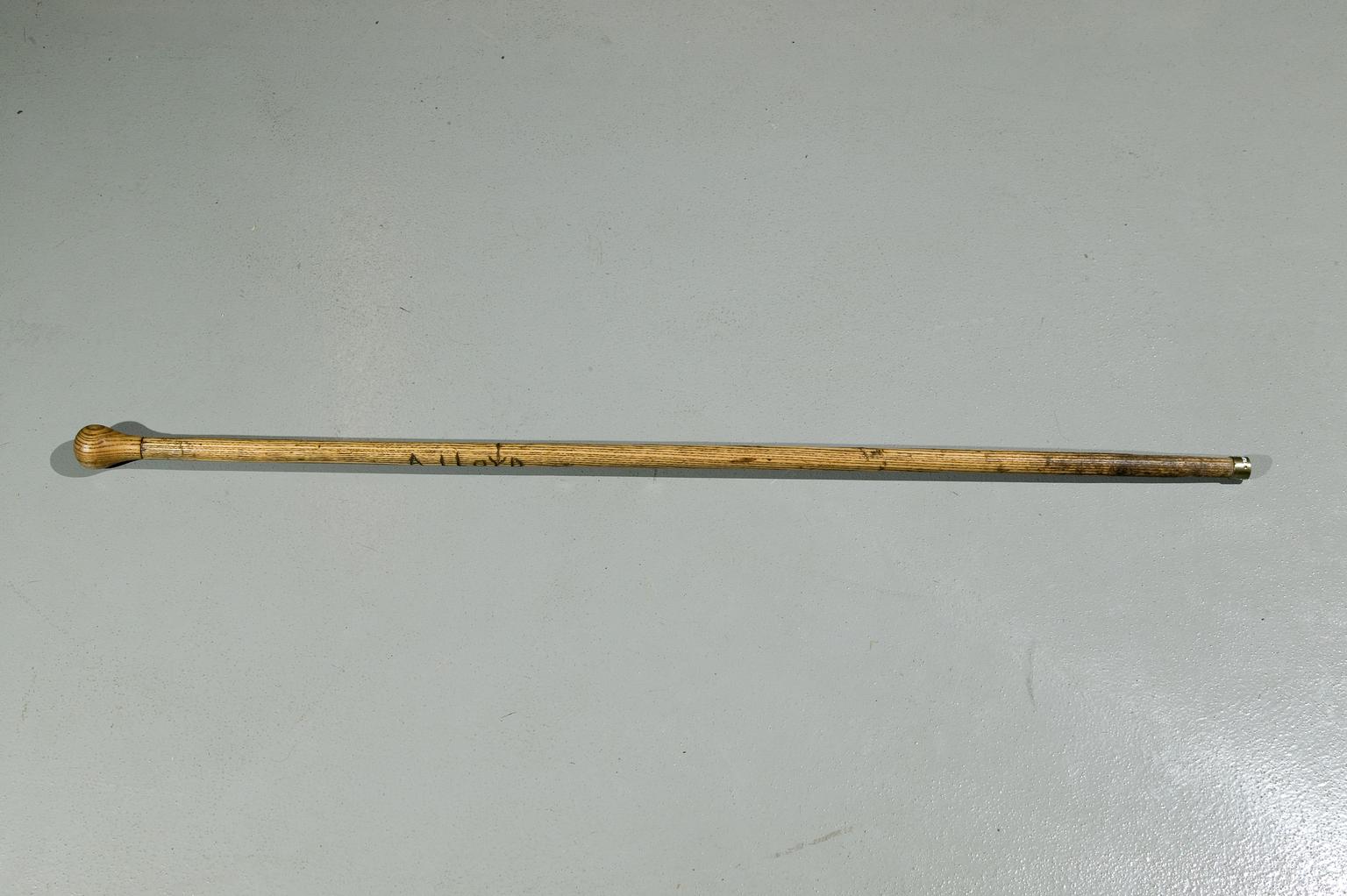 Pit deputy's yardstick 1960 | Science Museum Group Collection