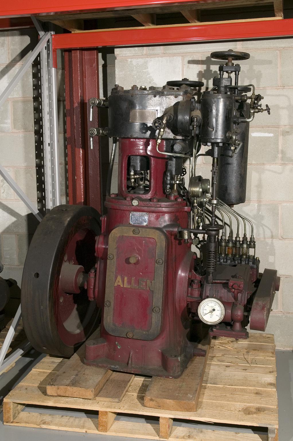 Vertical Steam Engine | Science Museum Group Collection