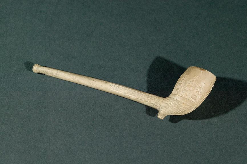 Commemorative clay pipe | Science Museum Group Collection