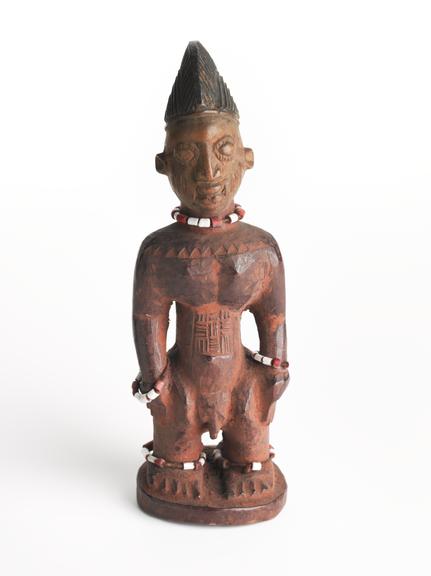 Carved wooden effigy | Science Museum Group Collection