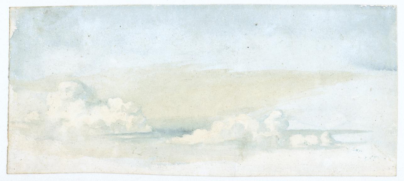 Cloud study of Cumulus and a little stratus | Science Museum Group ...