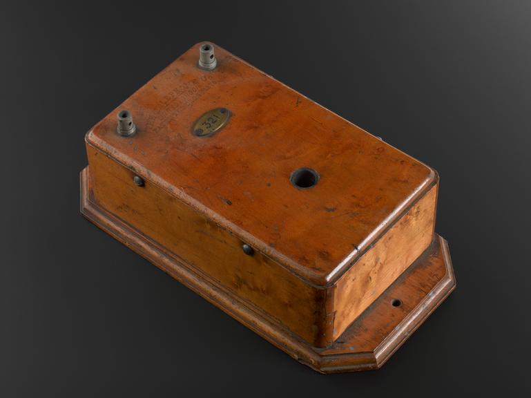 Bell's 'box' wall telephone by the Telephone Company | Science Museum ...