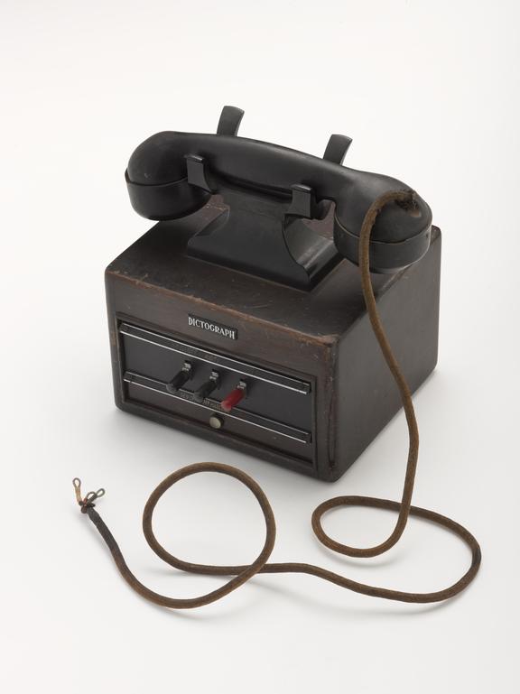 Dictograph telephone and office exchange | Science Museum Group Collection