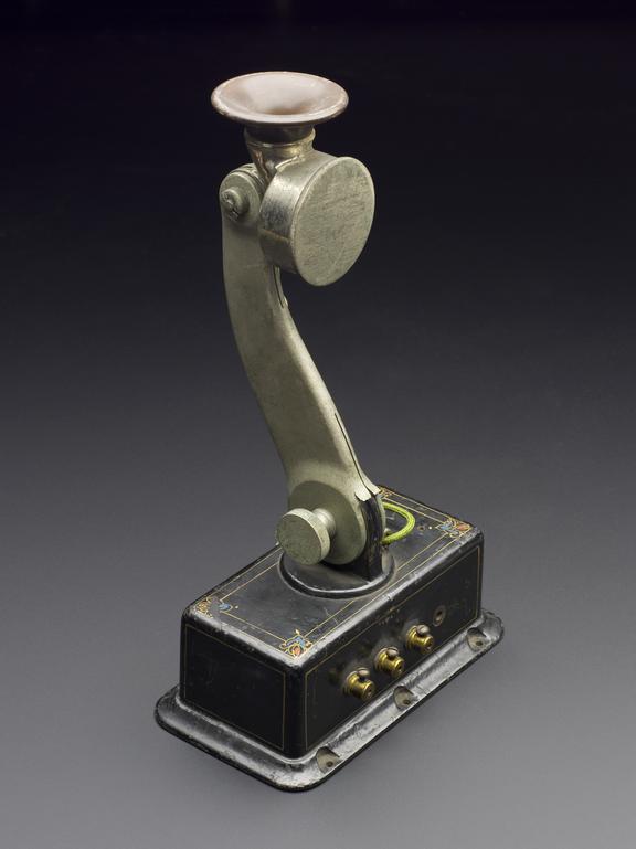 Transmitter with induction coil on iron base with swivel | Science ...