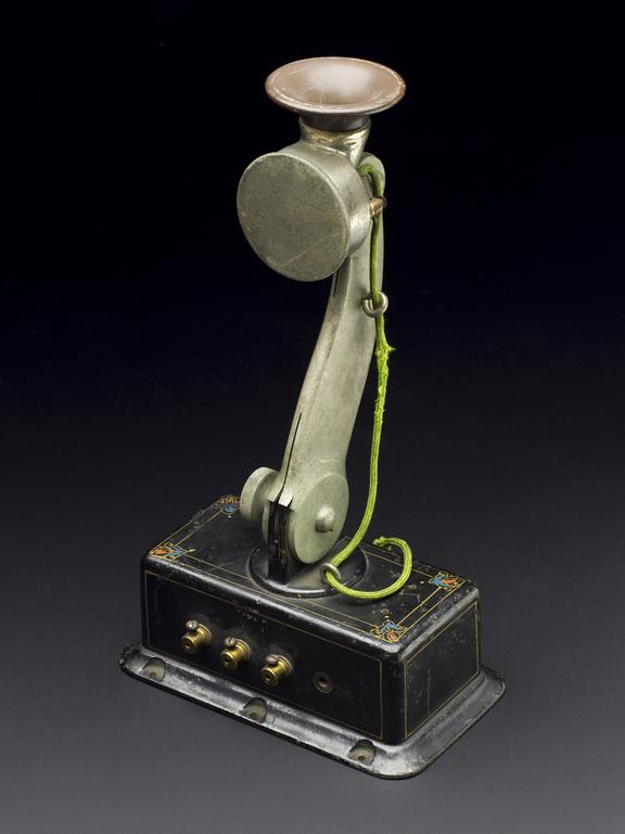 Transmitter with induction coil on iron base with swivel | Science ...