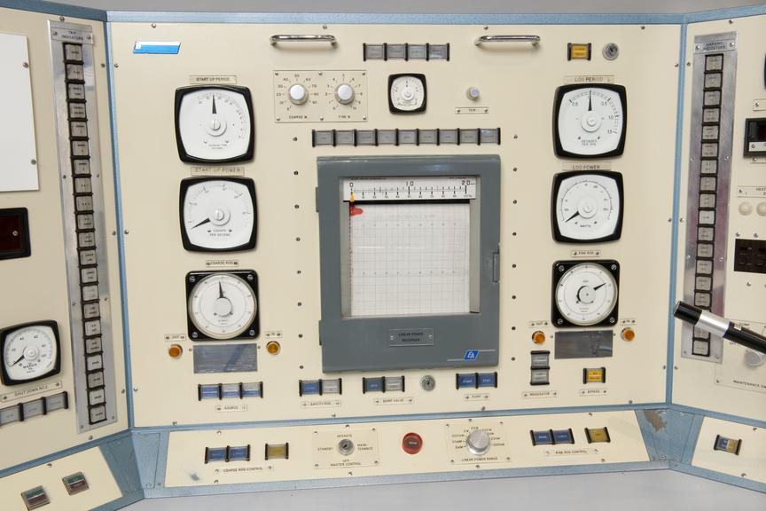 'Jason' nuclear reactor control panel, from Royal Naval College ...
