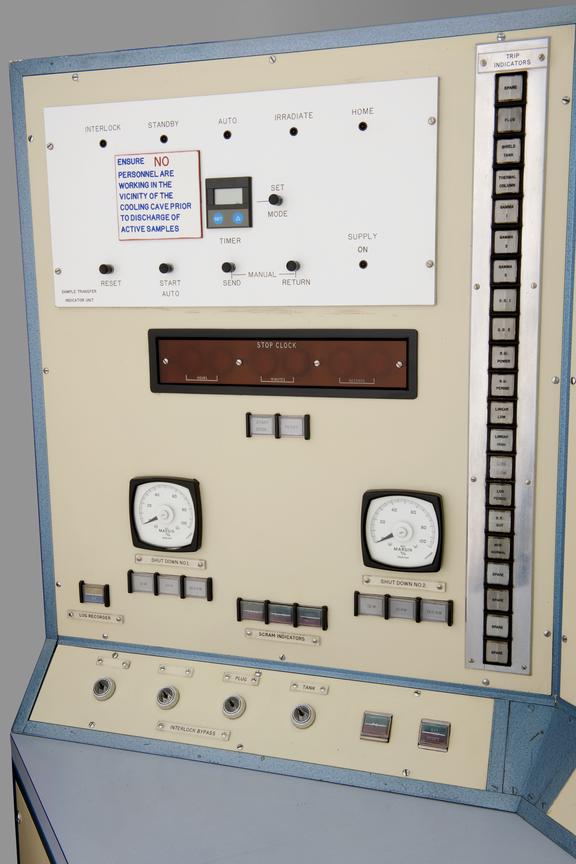 'Jason' nuclear reactor control panel, from Royal Naval College ...