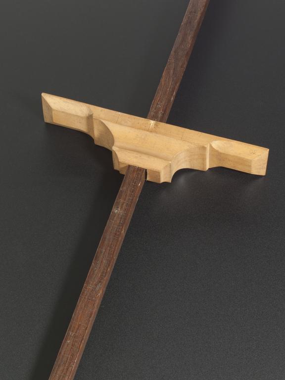 Wooden Cross-staff. | Science Museum Group Collection